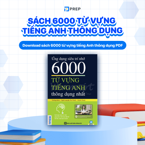 Tải 6000 từ vựng tiếng Anh thông dụng PDF miễn phí