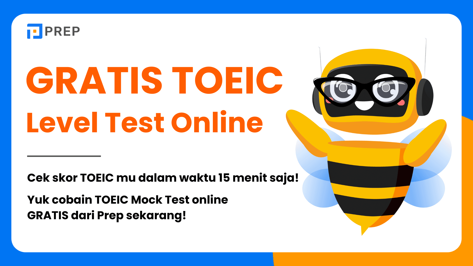 Tes TOEIC online gratis | Tes Level TOEIC, mulai berlatih kapan saja!