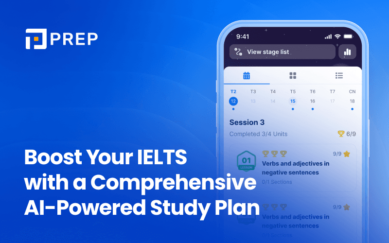 IELTS preparation - Online courses with PREP