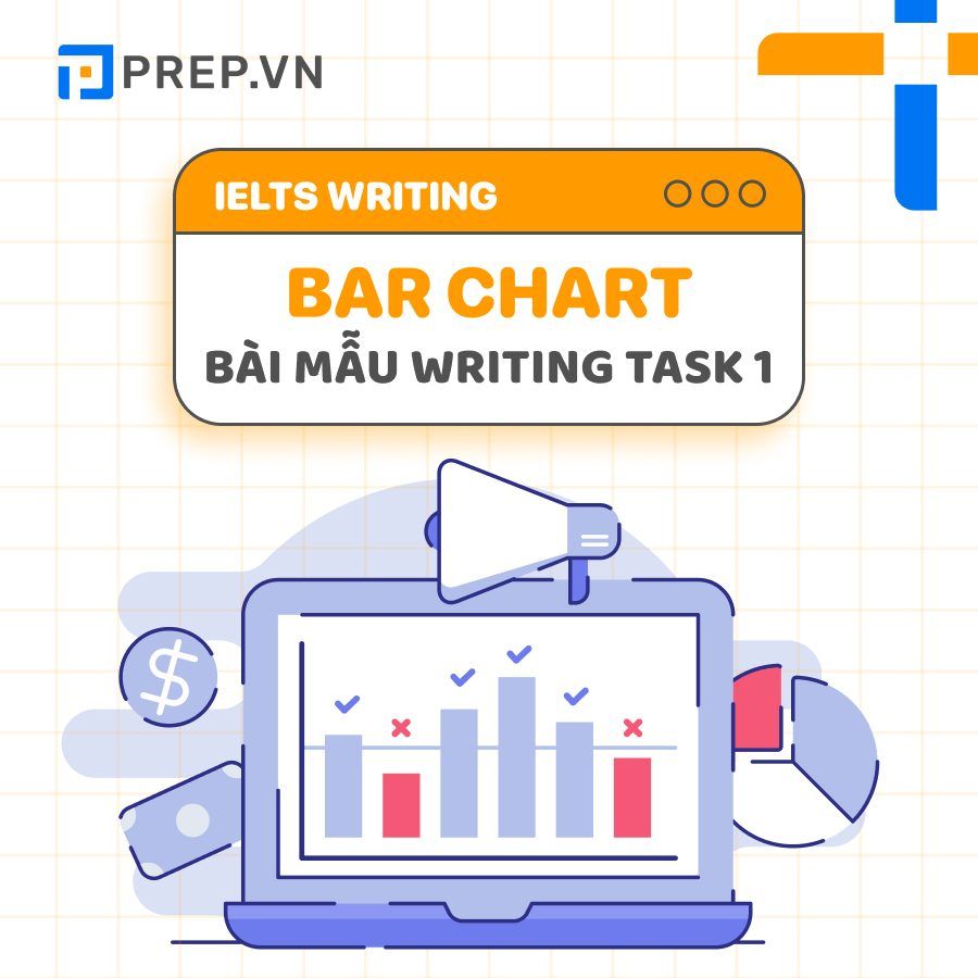 Bài mẫu Writing Task 1 Bar Chart mới nhất năm 2024
