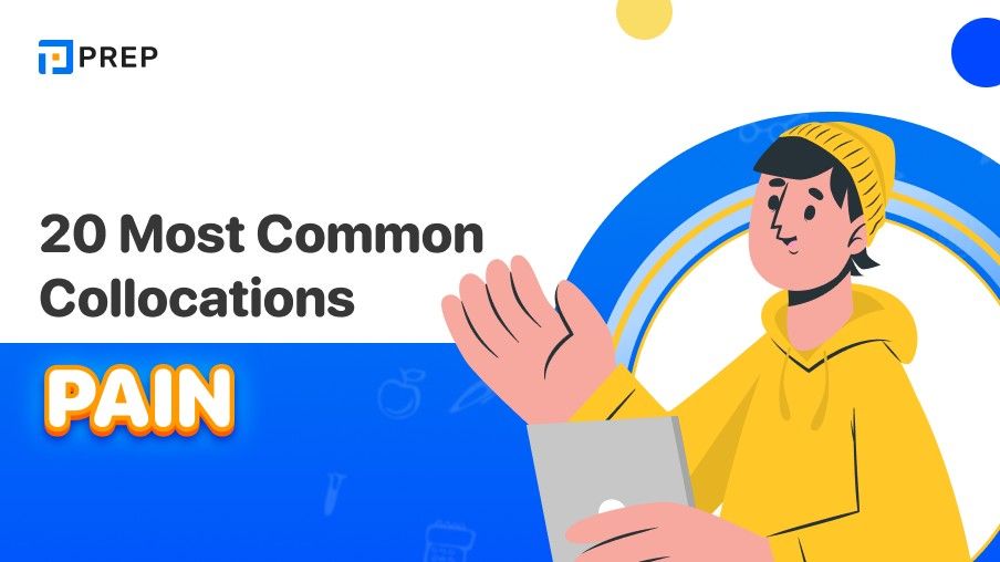 20 most common collocations with Pain