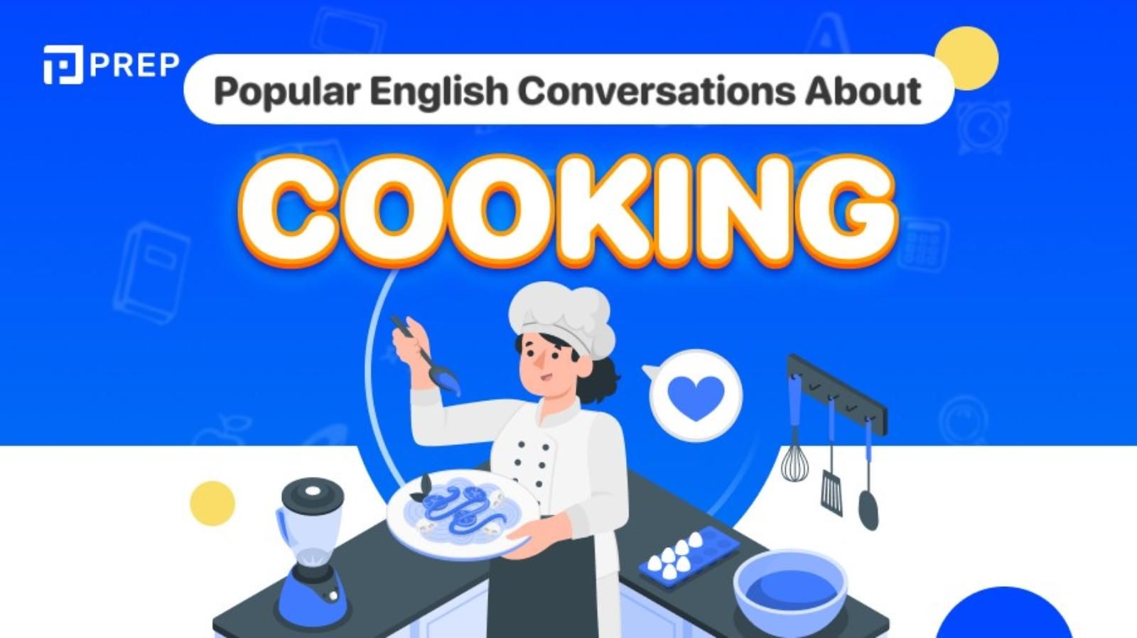 5 popular English conversations about cooking
