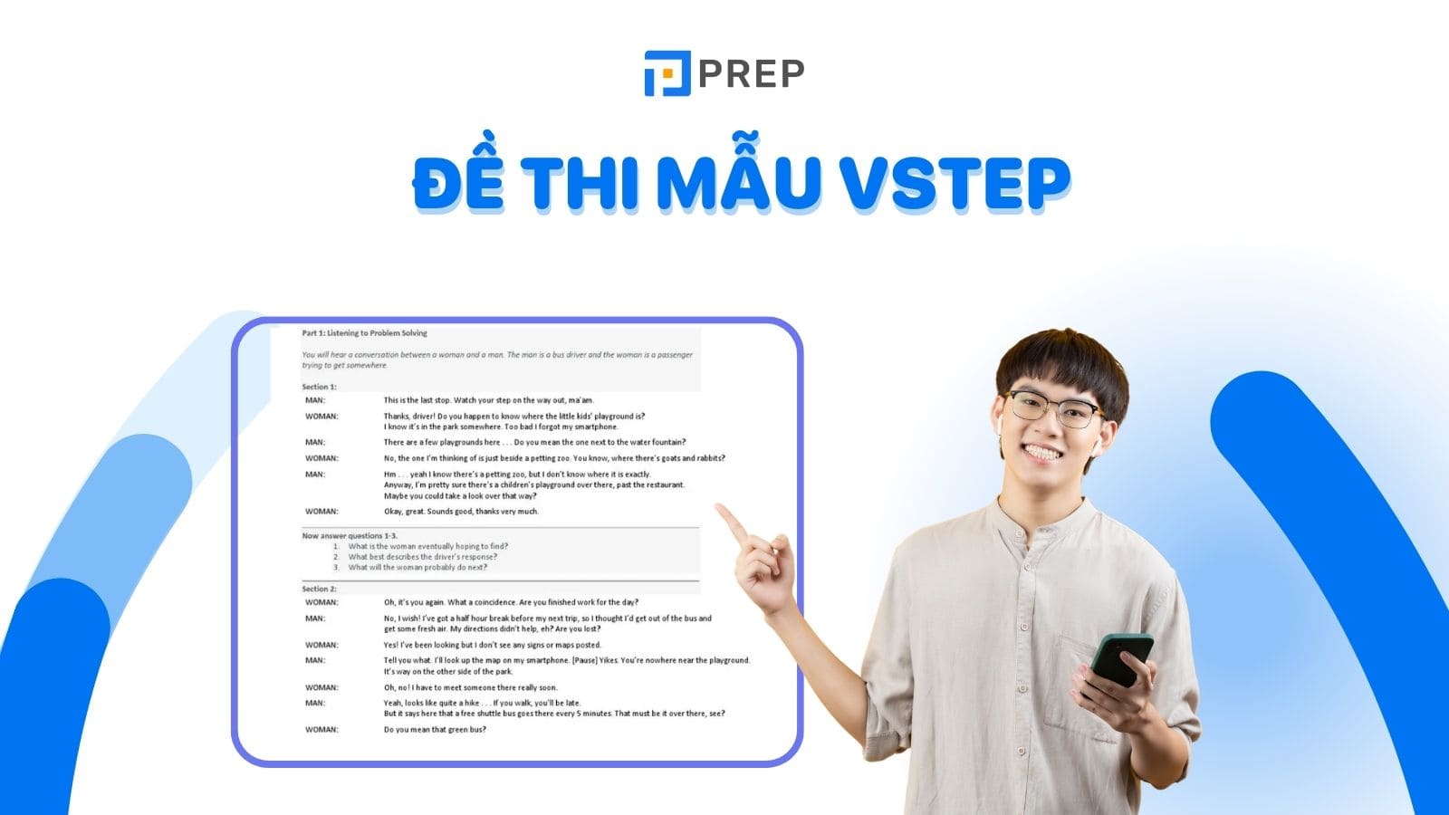 [PDF + Audio] 20 Đề Thi Mẫu VSTEP có đáp án chi tiết!