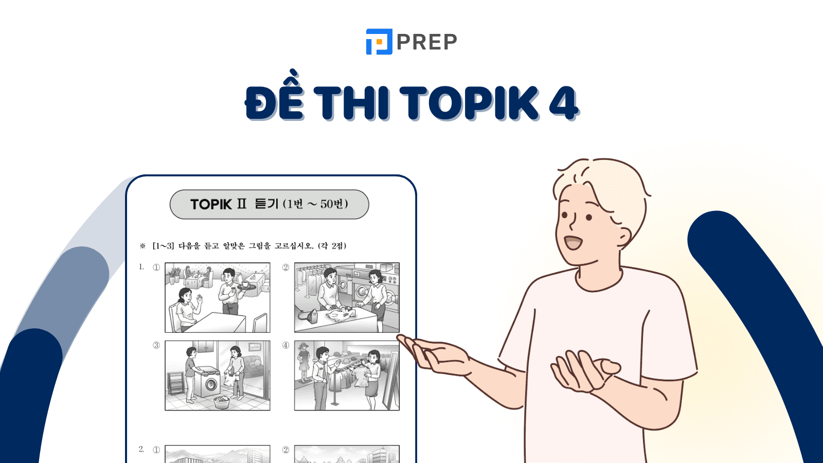 Download đề thi TOPIK 4 PDF tiếng Hàn có đáp án chi tiết