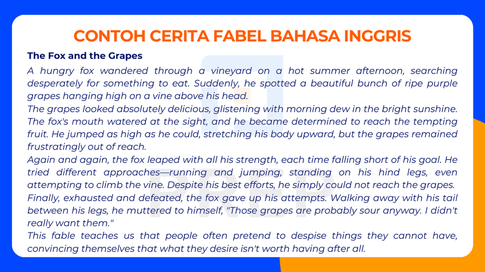 20 Cerita Bahasa Inggris yang Bikin Kamu Cepat Paham