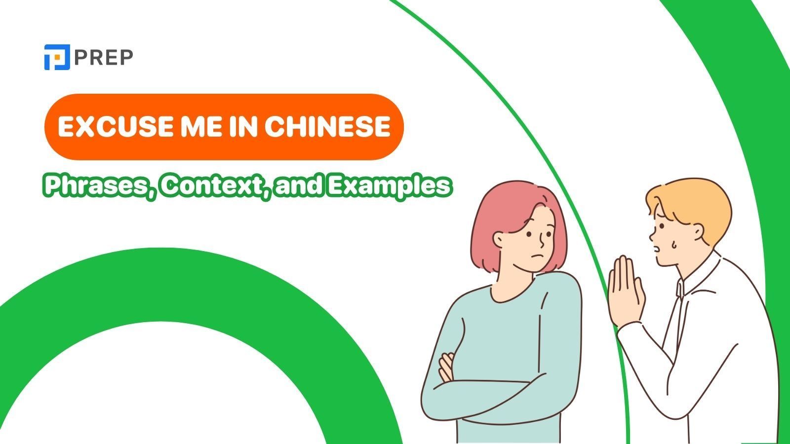 Excuse Me in Chinese: What to Say and When to Use It
