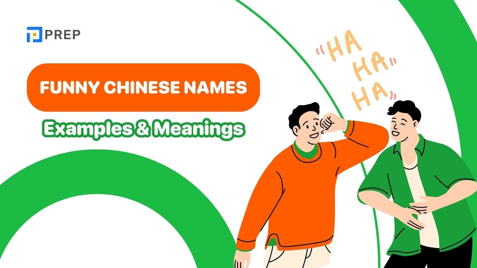 Funny Chinese Names: Examples, Meanings, and Culture