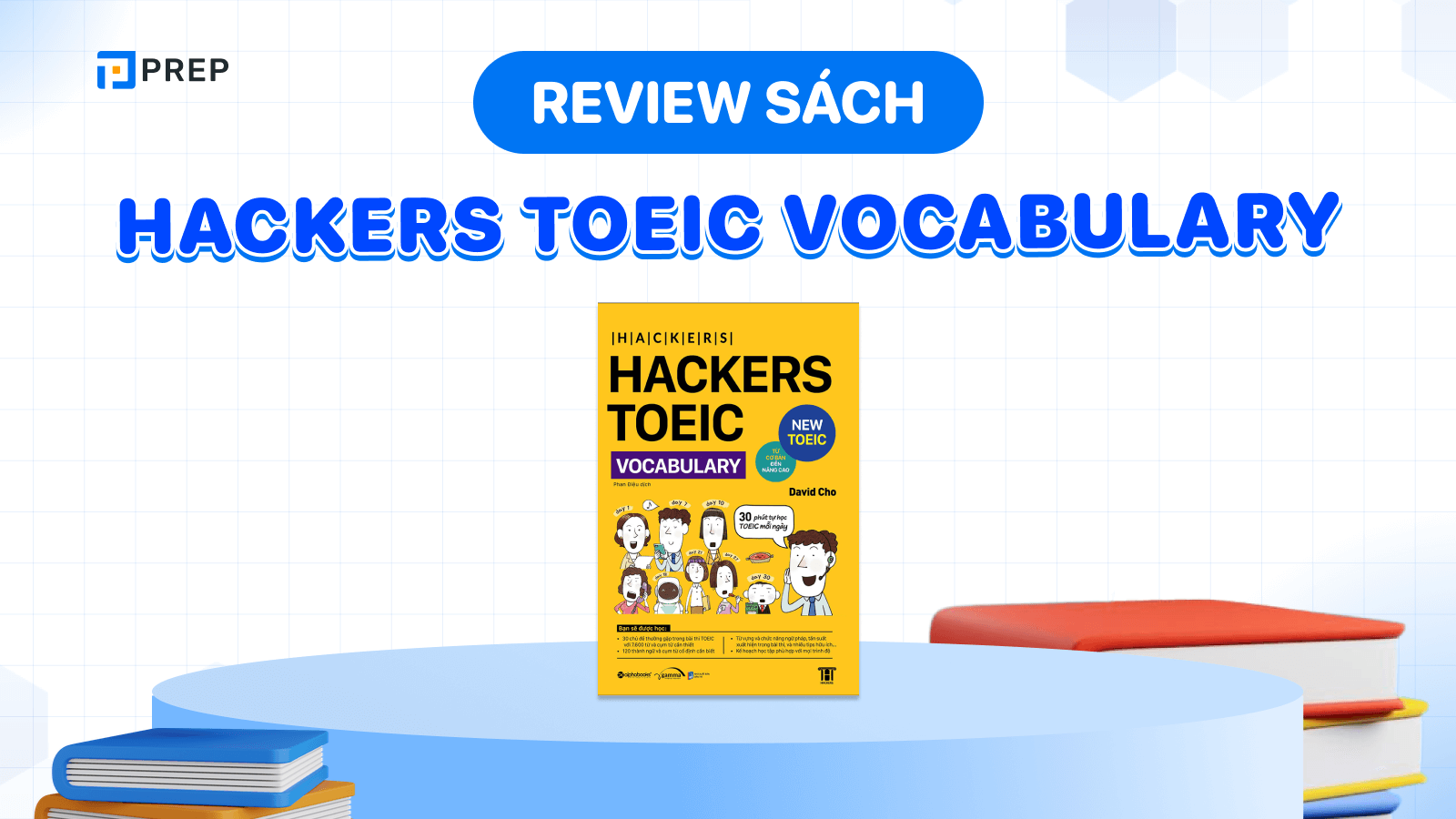 Tải sách Hackers TOEIC Vocabulary PDF bản đẹp free