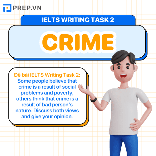 IELTS Writing Task 2 Crime: Dàn ý, bài mẫu chi tiết