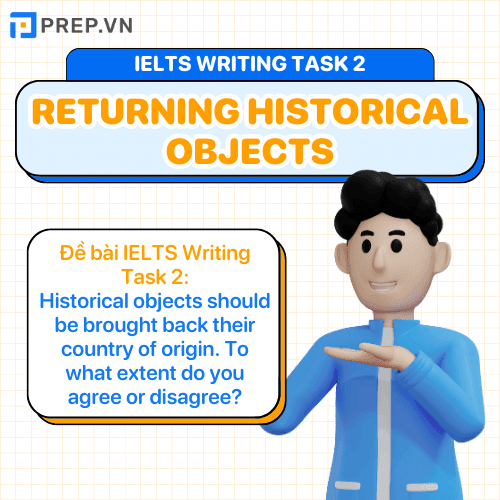 Bài mẫu IELTS Writing Task 2 Returning historical objects