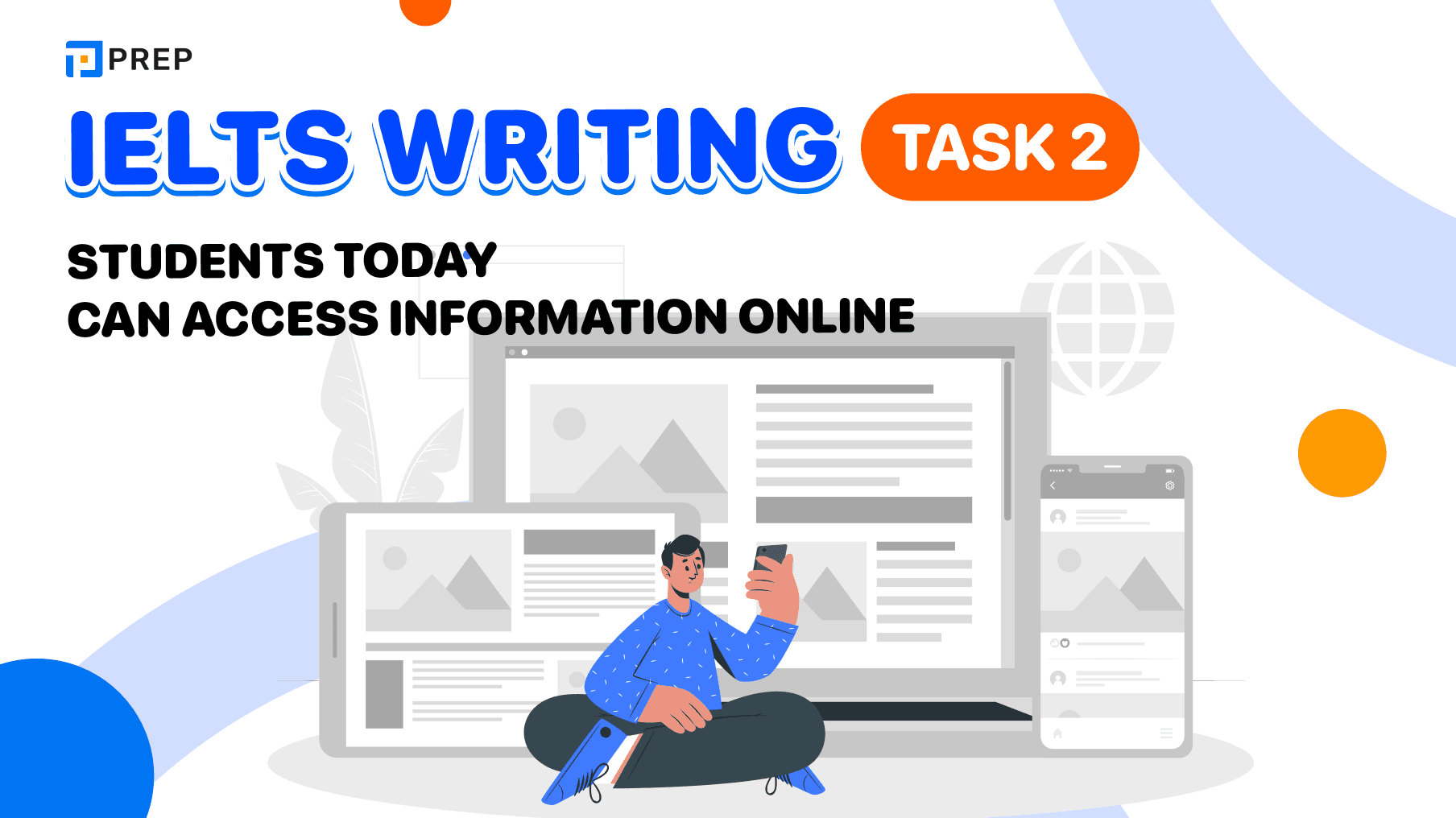 IELTS Writing Task 2 Students today can access information online