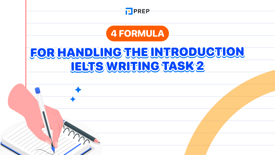 Formula for handling the Introduction IELTS Writing Task 2