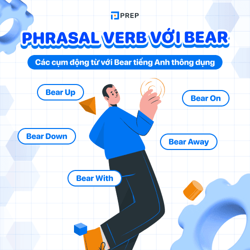 7 phrasal verb Bear tiếng Anh thông dụng nhất hiện nay