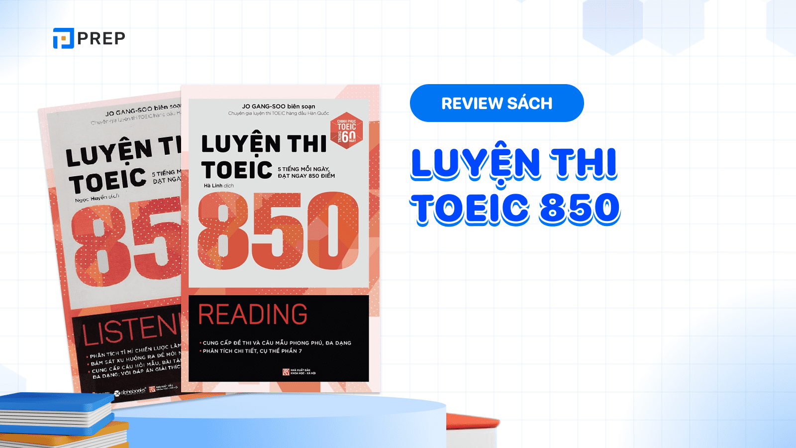 Tải sách luyện thi TOEIC 850 Reading & Listening PDF miễn phí