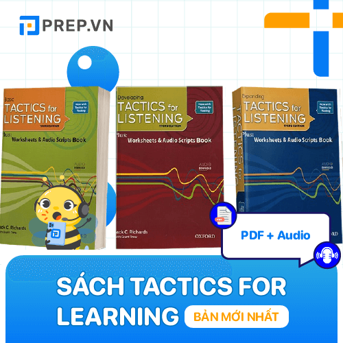 [PDF+Audio] Tải Sách Tactics For Listening Bản 3rd Edition