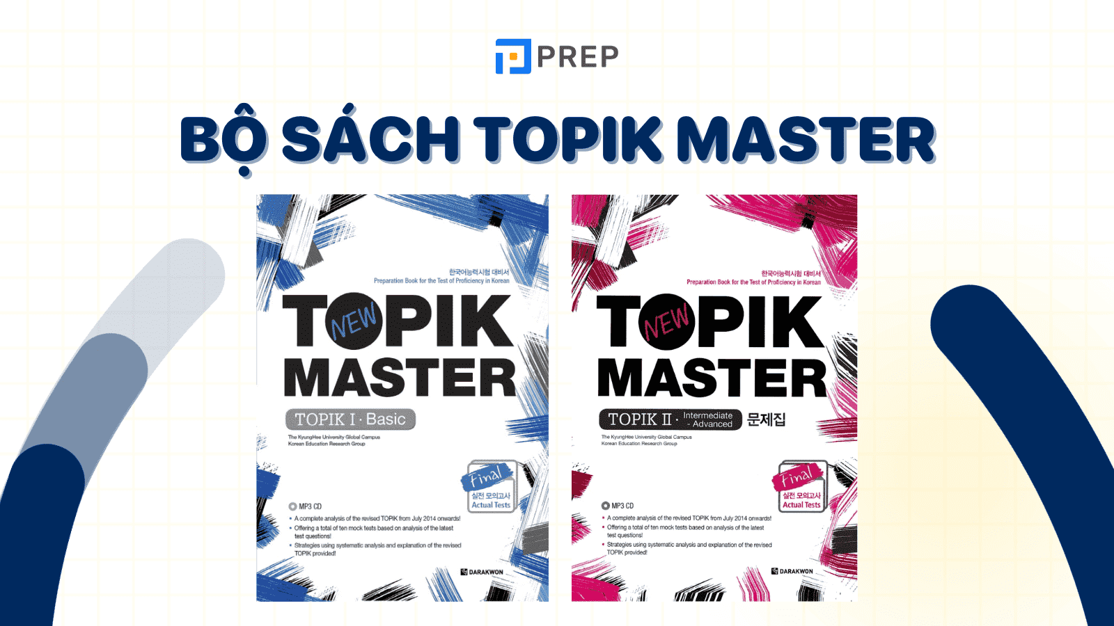 Review 2 cuốn sách Master TOPIK PDF + Audio đầy đủ