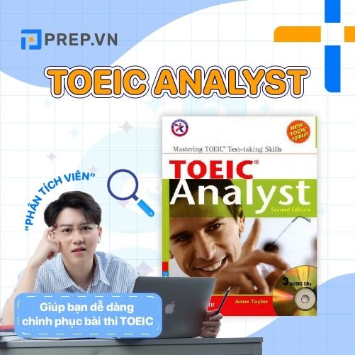 [PDF+AUDIO] Download sách TOEIC Analyst bản đẹp nhất 2022