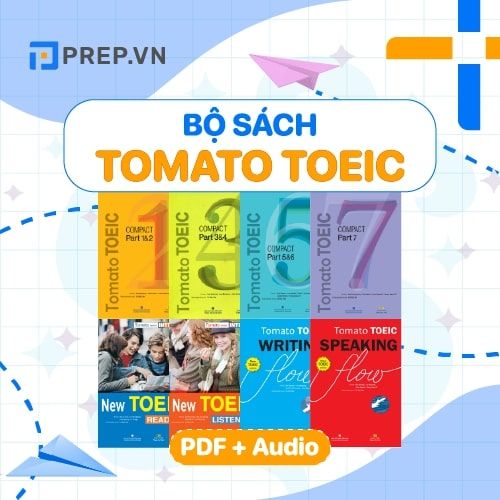 [PDF+Audio] Download Tomato TOEIC bản đẹp mới nhất