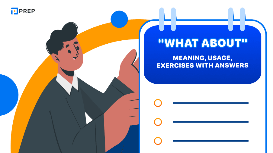 "What about": Meaning, Usage & Exercises with Answers